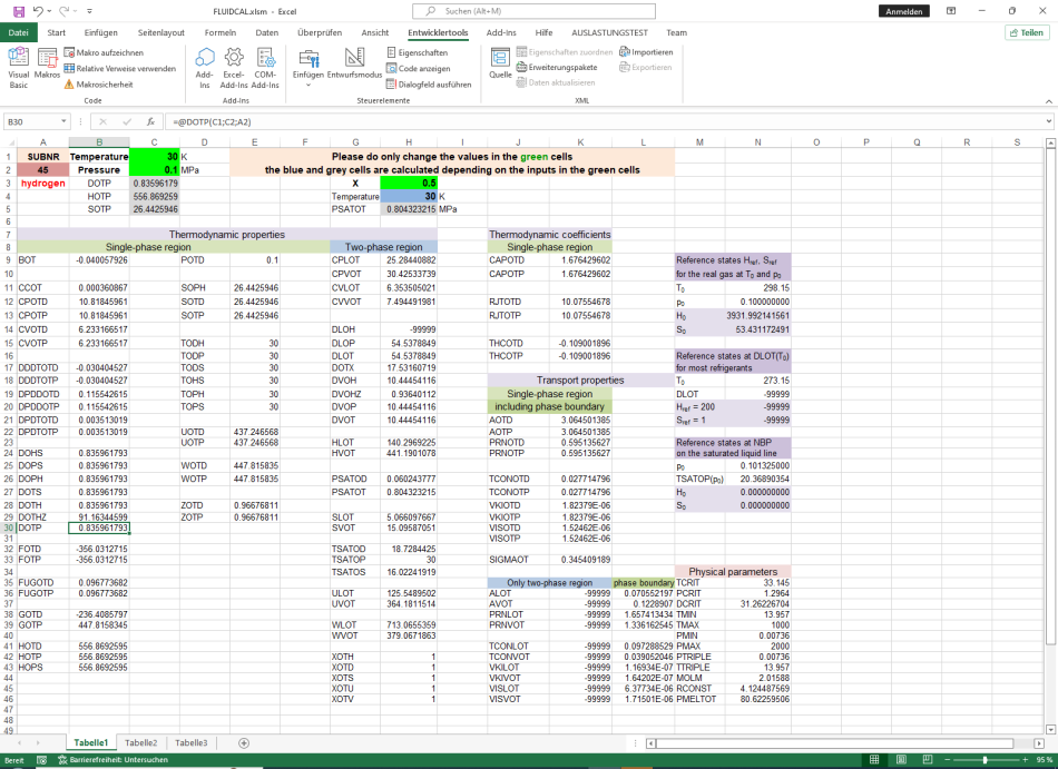 Chair of Thermodynamics - Software FLUIDCAL for the Calculation of ...